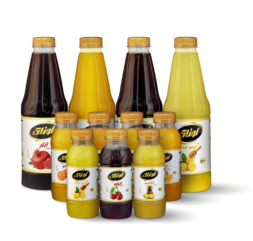 طراحی لیبل آبمیوه لوناک – FAHAR STUDIO