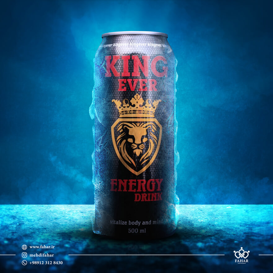King Ever energy can design – FAHAR STUDIO